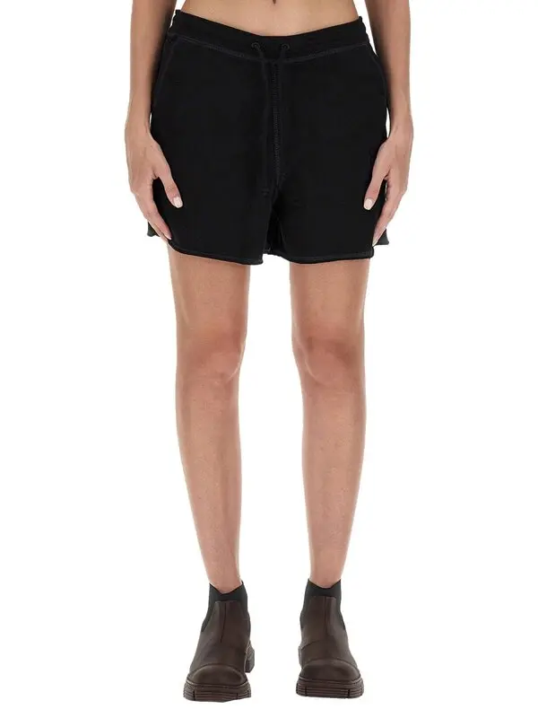 GANNI Sweat Shorts - Black