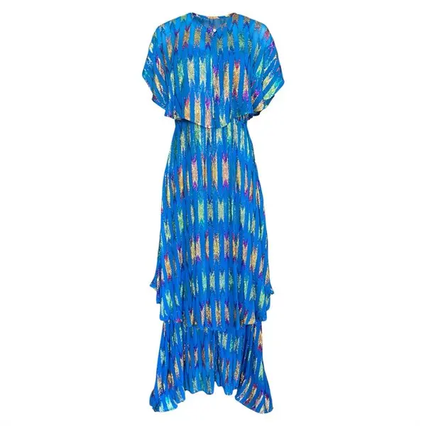 LAURA CITRON Mirage Maxi + Capelette - Blue