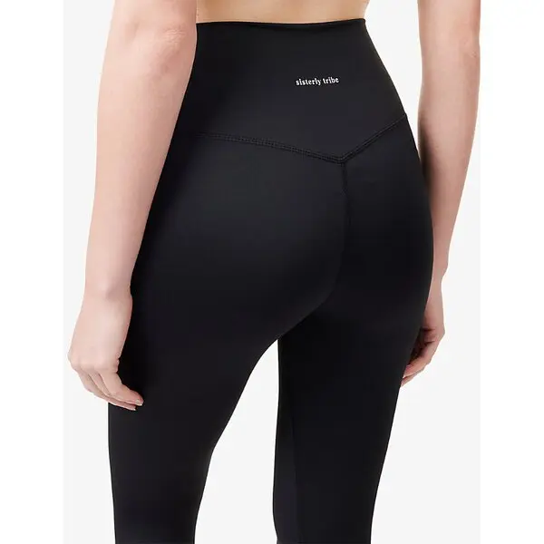 SISTERLY TRIBE Softsculpt Capri High-rise Studio Leggings