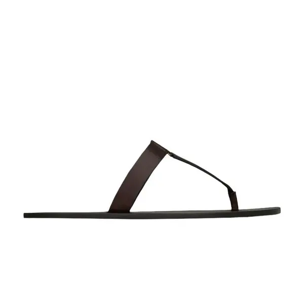 Saint Laurent Babylone Slide 'dark - Brown