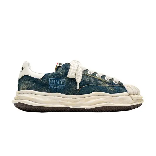 Mihara Yasuhiro Blakey Og Sole Vintage Suede Low Top Sneakers