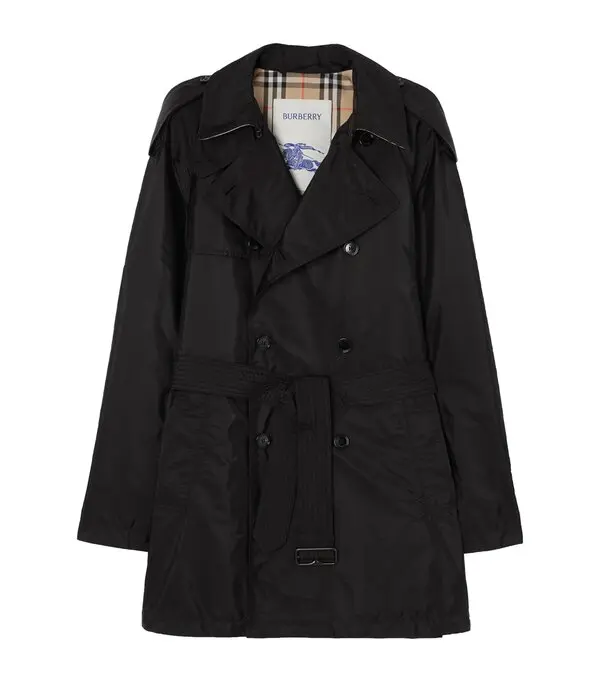 Burberry Leadenham Trench Coat - Black