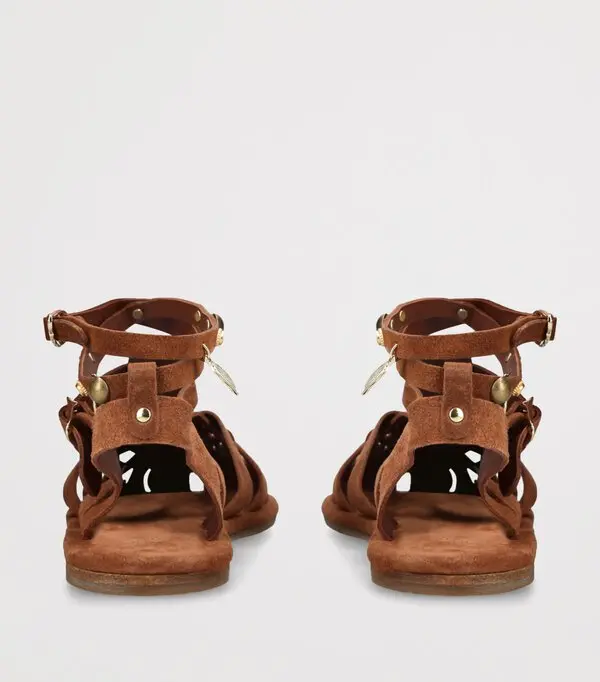 ANCIENT GREEK SANDALS Suede Karina Sandals
