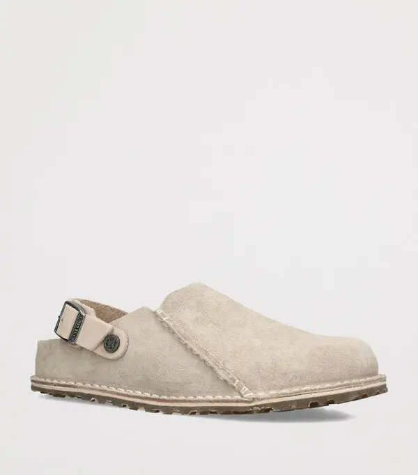 BIRKENSTOCK Suede Lutry Clogs