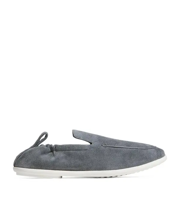 Bottega Veneta Suede Dawson Loafers