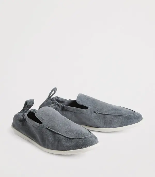 Bottega Veneta Suede Dawson Loafers