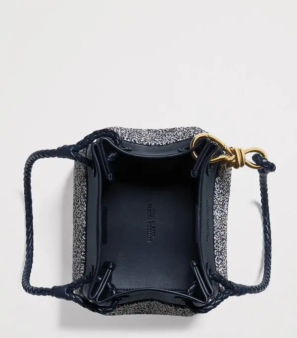 Bottega Veneta Raffia Parachute Shoulder Bag