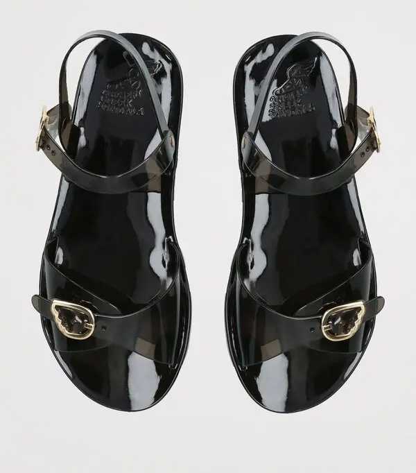 ANCIENT GREEK SANDALS Jelly Irini Sandals - Black