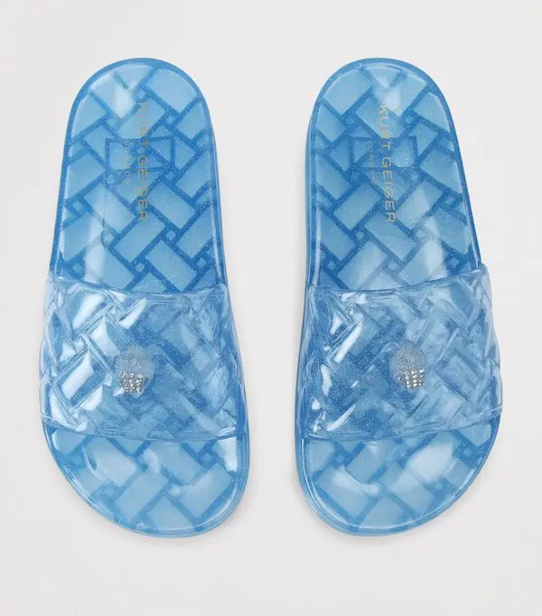 Kurt Geiger Jelly Meena Slides - Blue