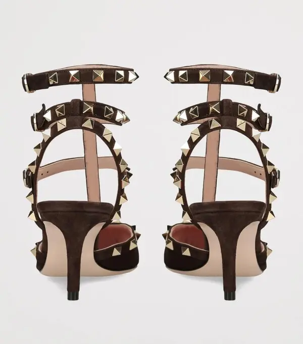 Valentino Garavani Suede Rockstud Pumps 65