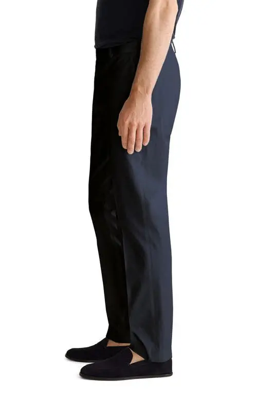 Mango Slim Fit Stretch Cotton Tailored Trousers
