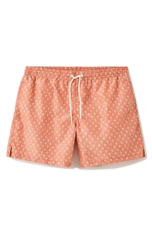 Mango Printed Swim Trunks