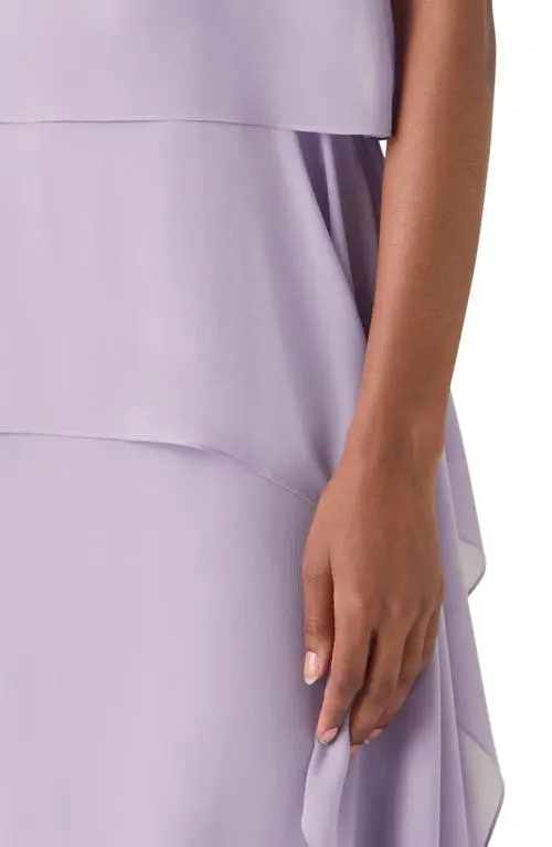 Akris Layered Silk Georgette Dress