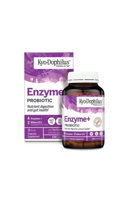 KYO-DOPHILUS Enzymes+ Probiotic, Nutrient Digestion And Gut Health - None