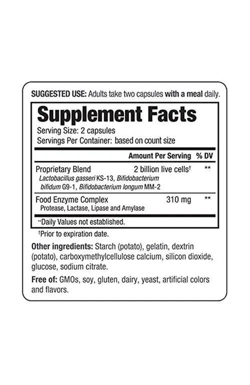 KYO-DOPHILUS Enzymes+ Probiotic, Nutrient Digestion And Gut Health