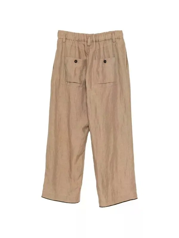 ZIGGY CHEN Drawstring Waist Trousers