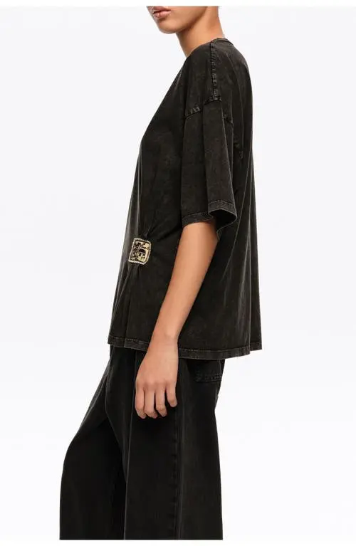 Bimba Y Lola Ruched T-shirt With Custom Label