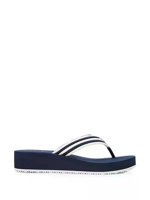 Tommy Hilfiger Striped Platform Flip-flops