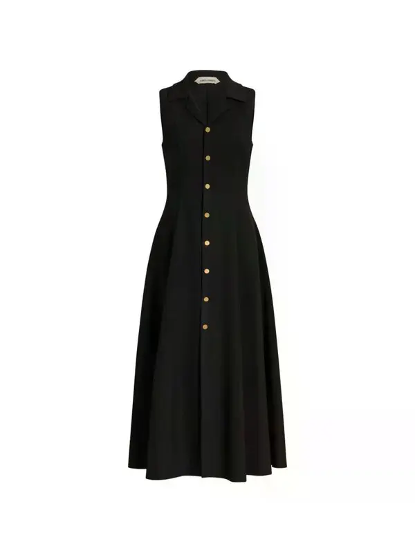 Alberta Ferretti Sleeveless Midi Dress