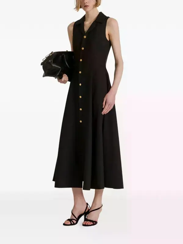 Alberta Ferretti Sleeveless Midi Dress