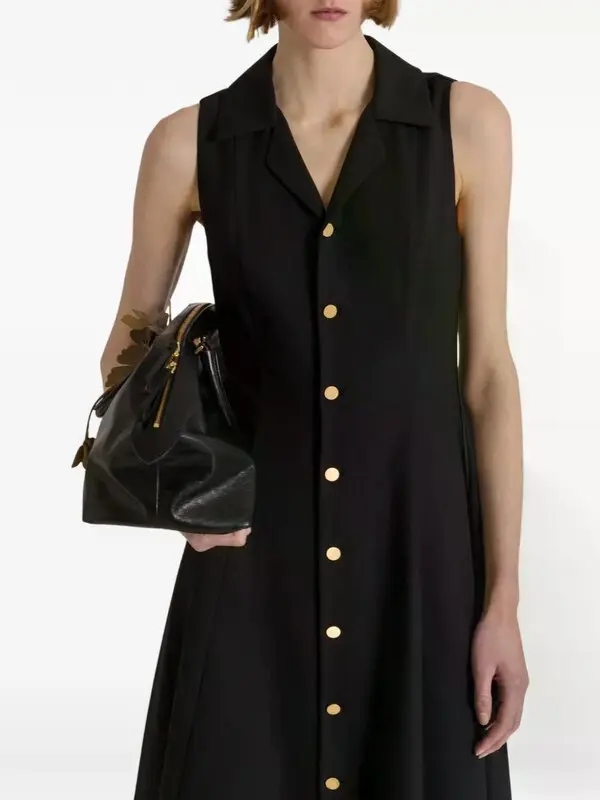 Alberta Ferretti Sleeveless Midi Dress