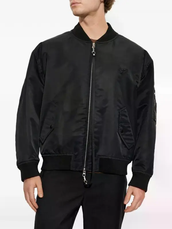 COURREGES Logo-patch Bomber Jacket