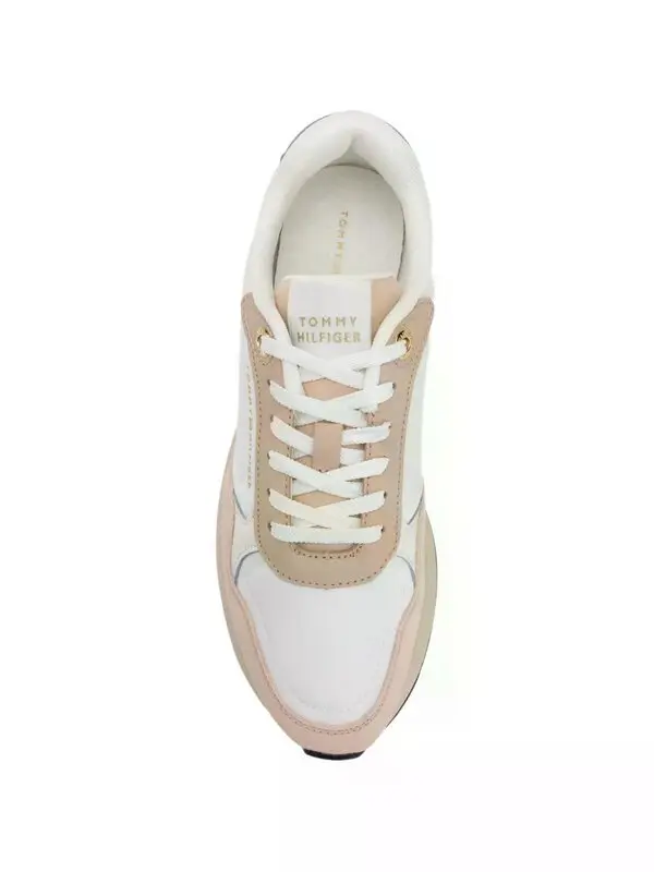 Tommy Hilfiger Lace-up Suede Panel Sneakers