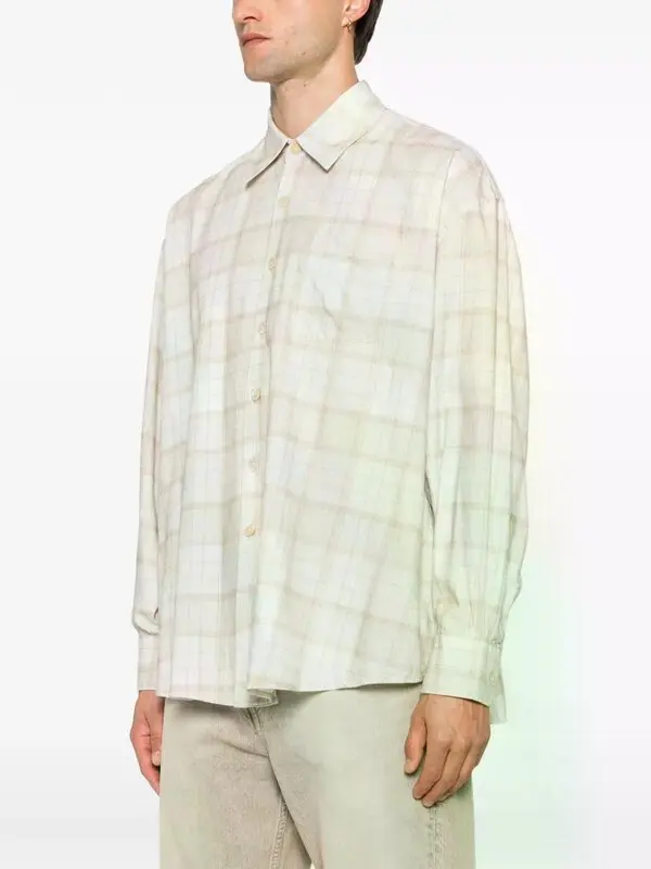 Our Legacy Borrowed Check-print Shirt