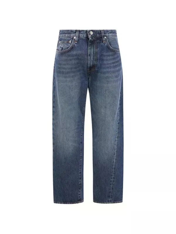 TOTEME Washed-effect Twisted-seam Jeans