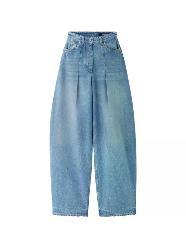Jacquemus Le De-nîmes Ovalo Jeans - Blue