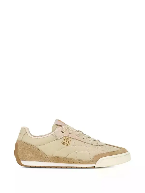 Amiri Coastline Quilted Leather Sneakers - Neutrals