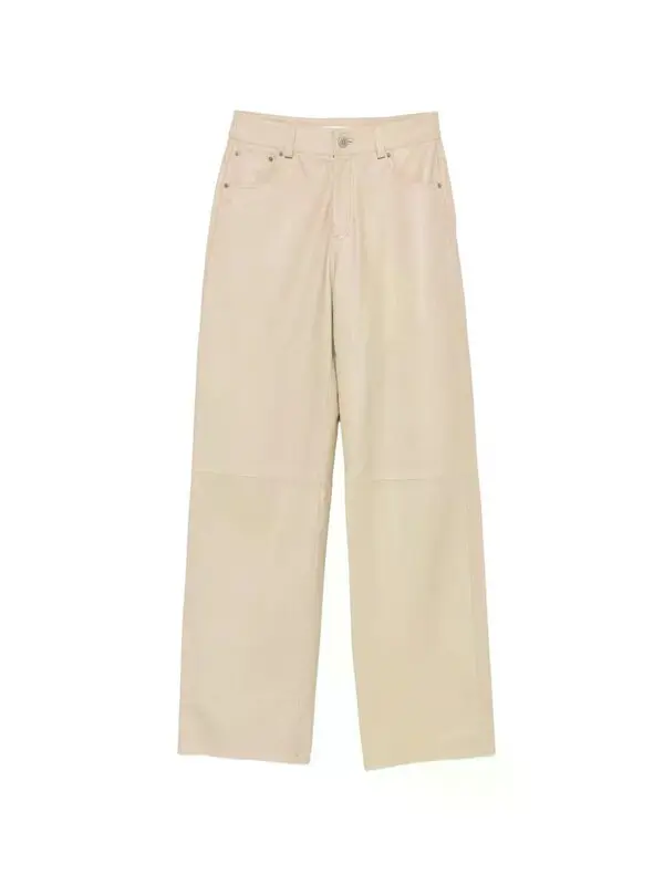 BY MALENE BIRGER Wide-leg Leather Trousers
