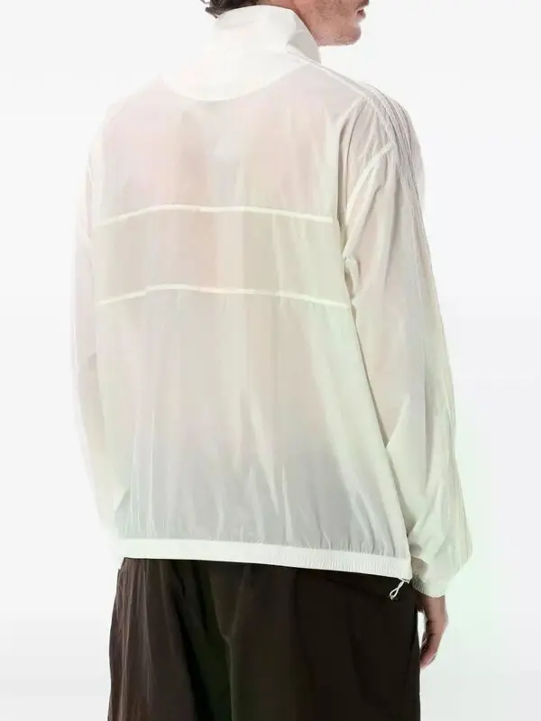 Adidas X Wales Bonner Sheer-panelled Zip-up Track Jacket