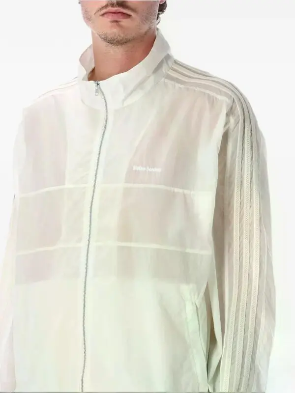 Adidas X Wales Bonner Sheer-panelled Zip-up Track Jacket