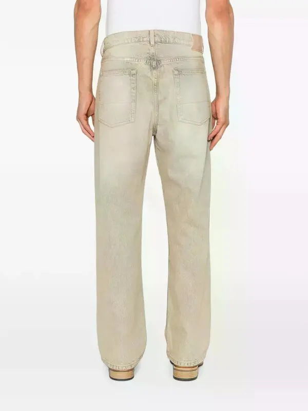 Our Legacy Third Cut Jeans Beige Washed Effect - Neutrals