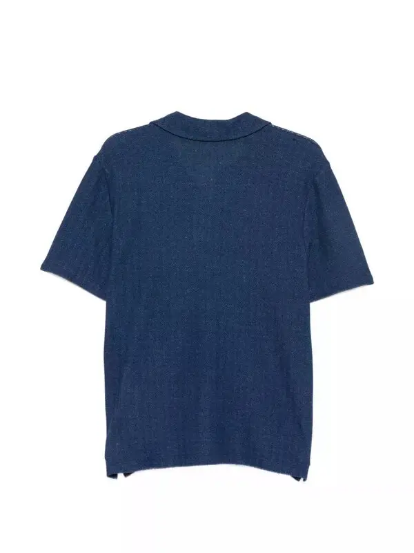 Jacob Cohen Chevron-knit Short-sleeve T-shirt