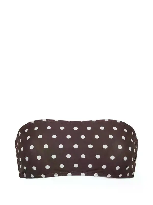 NICHOLAS Nerida Bandeau Top - Brown