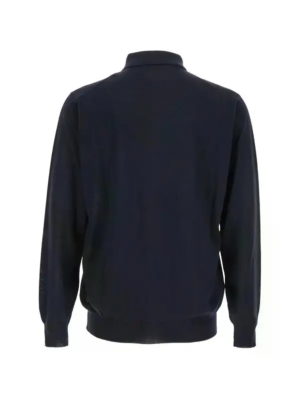LARDINI Long-sleeve Polo Shirt