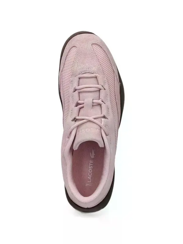 Lacoste Low Suede Sneakers - Pink
