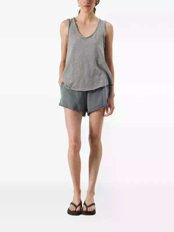 American Vintage Vibtown Raw-edge Shorts