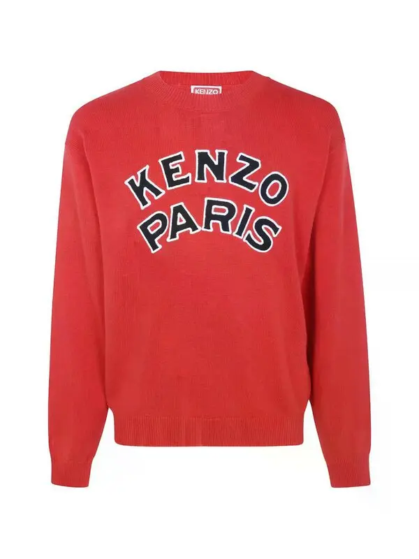 Kenzo Logo Embroidered Sweatshirt