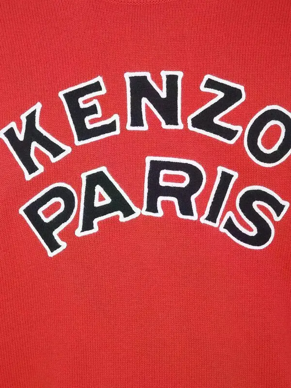 Kenzo Logo Embroidered Sweatshirt