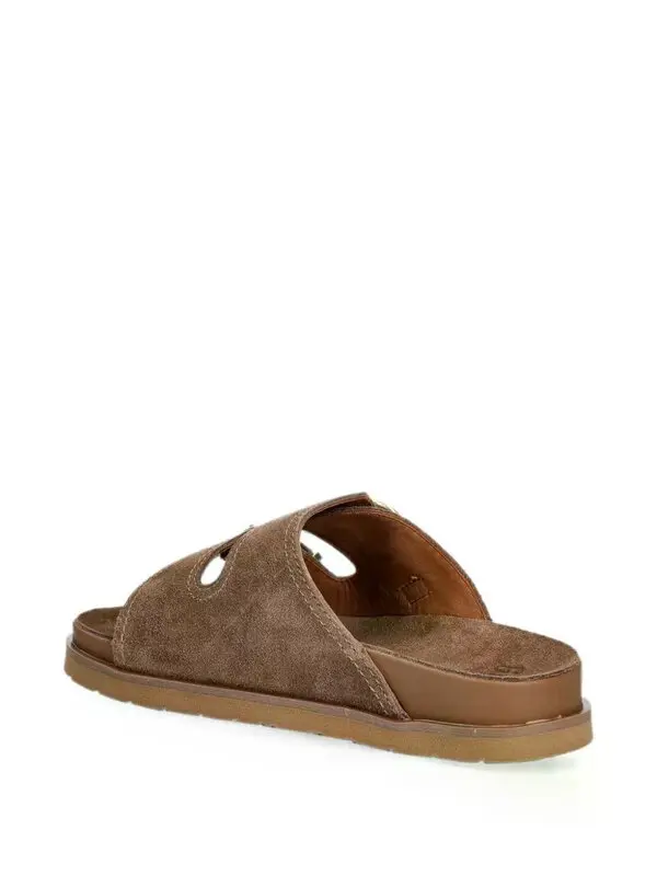 Gant Suede Buckle Slides
