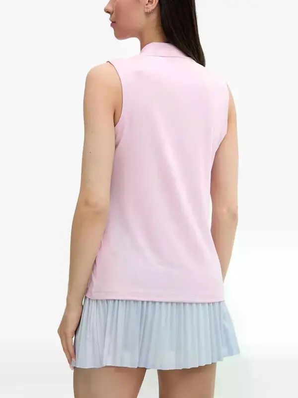Lacoste Sleeveless Logo Patch Polo Shirt