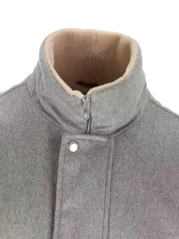 Brunello Cucinelli Shearling-lined Zip-up Jacket