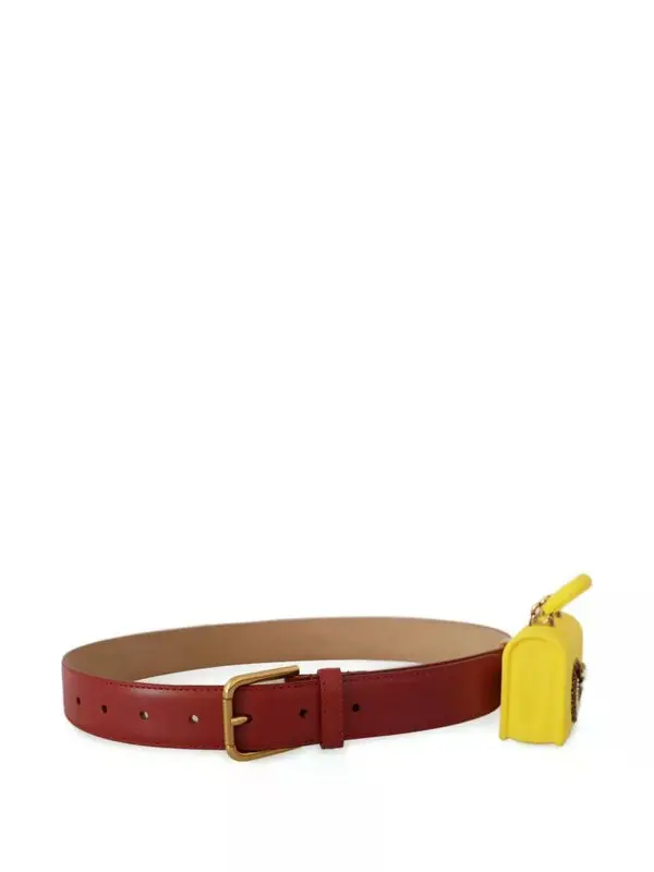 Dolce & Gabbana Devotion Heart Bag Charm Belt