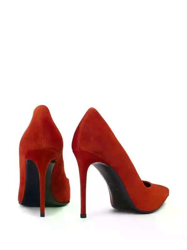 LE SILLA Eva Suede Pumps - Orange