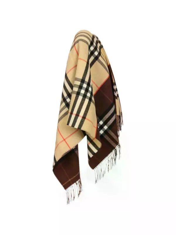 Burberry Check Cape