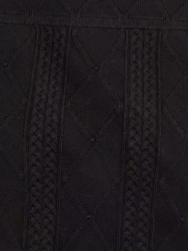 Sandro Ribbed-knit Cropped Sweater