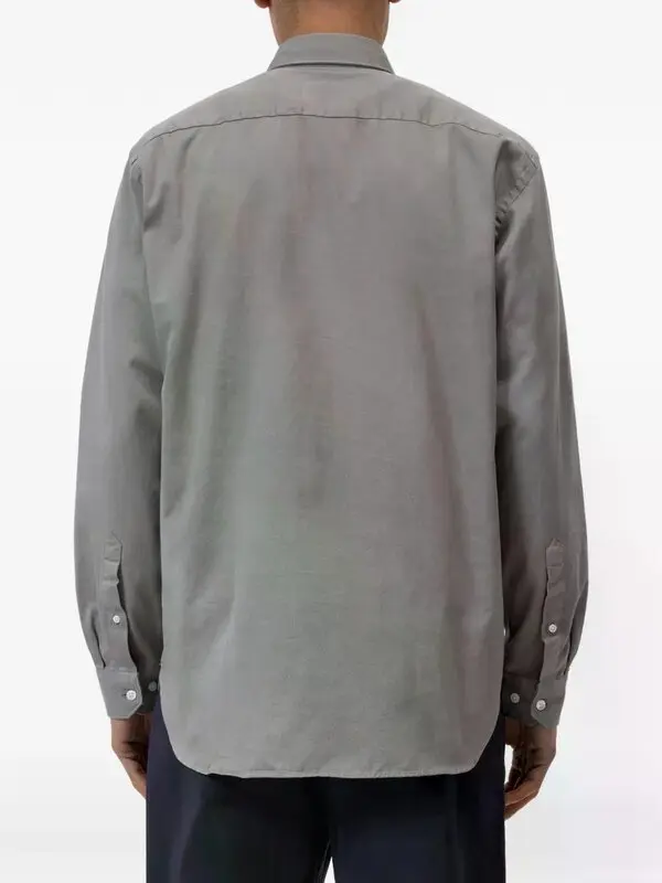 Closed Chest-pocket Button-down Shirt